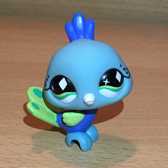 Littlest Pet Shop | Toys | Blue Peacock Lps 463 Littlest Pet Shop Green ...